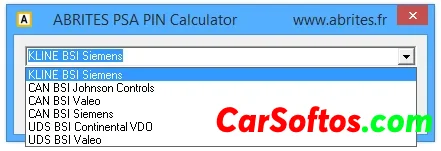ABRITES PSA PIN Calculator » СarSoftos.com - CAR PORTAL Programs for ...
